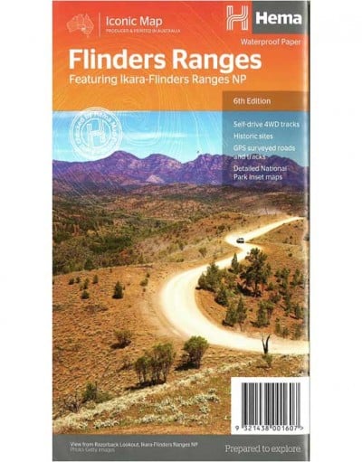 FLINDERS RANGES MAP - AFN Fishing & Outdoors